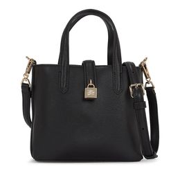 K by KARL LAGERFELD Karl Lagerfeld Shopper - K/AUTOGRAPH MINI-TOTE-BAG MIT SCHLOSS - Gr. unisize - in Schwarz - f&uuml;r Damen