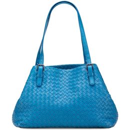 Bottega Veneta Shopper - Medium Nappa Intrecciato Cesta Tote - Gr. unisize - in Blau - f&uuml;r Damen