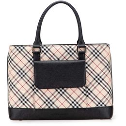 Burberry Shopper - Nova Check Canvas Tote - Gr. unisize - in Braun - f&uuml;r Damen