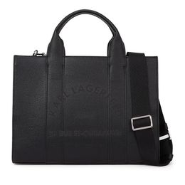 K by KARL LAGERFELD Karl Lagerfeld Shopper - Rue St-Guillaume mittelgro&szlig;e Tote Bag - Gr. unisize - in Schwarz - f&uuml;r Damen