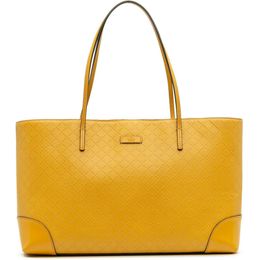 Gucci Shopper - Diamante Leather Hilary Lux Tote - Gr. unisize - in Gelb - f&uuml;r Damen