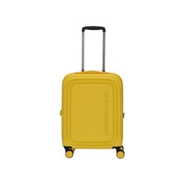 Mandarina Duck Logoduck+ - 4-Rollen-Kabinentrolley 52 cm erw. (duck yellow) in duck yellow | Gr.: onesize