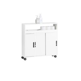 sobuy Nischenschrank in Wei&szlig; - (B)70 x (H)71 x (T)20cm | Gr.: onesize