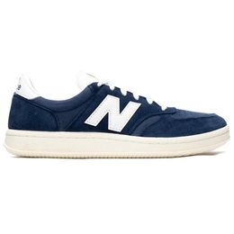 New Balance Low-Top Sneaker - New Balance T500 Navy White - Gr. 38 (EU) - in Wei&szlig; - f&uuml;r Damen