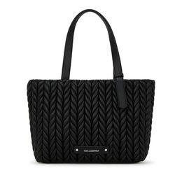 K by KARL LAGERFELD Karl Lagerfeld Shopper - K/Weave mittelgro&szlig;e Tote Bag - Gr. unisize - in Schwarz - f&uuml;r Damen