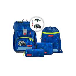 Step By Step Grundschulranzen-Set, CLOUD "Police Truck Charly" 5-teilig in Blau | Gr.: onesize
