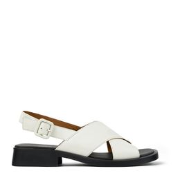Camper Sandaletten mit Absatz - Sandalen Dana - Gr. 41 (EU) - in Wei&szlig; - f&uuml;r Damen
