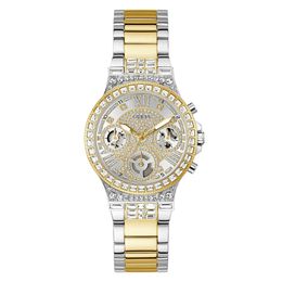 Guess Uhr - Quarz-Analoguhr Moonlight - Gr. unisize - in Silber - f&uuml;r Damen