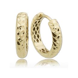 Balia Gold 333 Damen Creolen Cut Ohrringschmuck ca. 1,8cm | Gr.: onesize