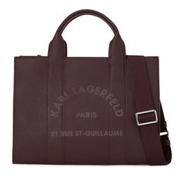 K by KARL LAGERFELD Karl Lagerfeld Shopper - Rue St-Guillaume mittelgro&szlig;e Tote Bag Handtasche - Gr. unisize - in Braun - f&uuml;r Damen