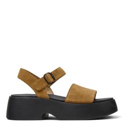 Camper Sandaletten mit Absatz - Sandalen Tasha Tasha - Gr. 38 (EU) - in Braun - für Damen