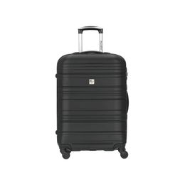 Paradise by CHECK.IN Santiago - 4-Rollen-Trolley 66 cm (rot) in schwarz | Gr.: onesize
