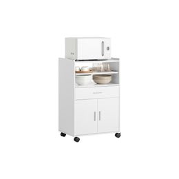 sobuy K&uuml;chenschrank in Wei&szlig; - (B)59 x (H)92 x (T)40cm | Gr.: onesize