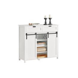 sobuy K&uuml;chenschrank in Wei&szlig; - (B)104 x (H)93 x (T)35cm | Gr.: onesize
