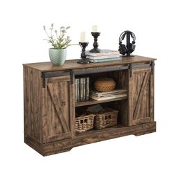 sobuy Sideboard in Natur - (B)120 x (H)70 x (T)40cm | Gr.: onesize