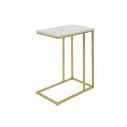 sobuy Beistelltisch in Golden - (B)30 x (H)61 x (T)48 cm | Gr.: onesize