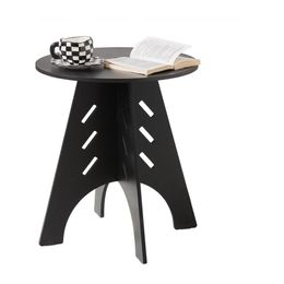 sobuy Beistelltisch in Schwarz - (B)55 x (H)46,5 x (T)46,5cm | Gr.: onesize