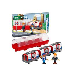 Aktionsspiel Brio World - Londoner U-Bahn mit Licht und Sound Ab 3 Jahre in bunt | Gr.: onesize