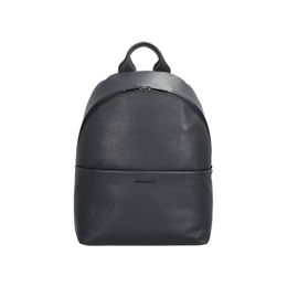 Mandarina Duck Mellow Leather - Rucksack 34 cm (nero) in dress blue | Gr.: onesize