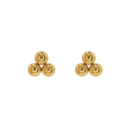 Steel_Art Ohrstecker f&uuml;r Frauen Isla goldfarben in goldfarben | Gr.: onesize