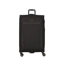 d&n D&N Travel Line 9704 4 Rollen Trolley L 78 cm mit Dehnfalte in black | Gr.: onesize