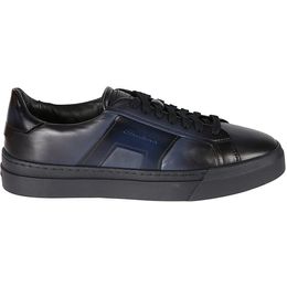 Santoni Low-Top Sneaker - Dbs24 Sneakers Blue - Gr. 9 - in Blau - f&uuml;r Damen
