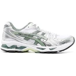 asics Low-Top Sneaker - Contrasting Striped Sneakers With Cushioned Sole - Gr. US_10 - in Beige - f&uuml;r Damen