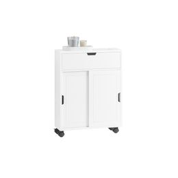 sobuy Nischenregal in Wei&szlig; - (B)52 x (H)67 x (T)17cm | Gr.: onesize