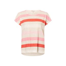 Street One T-Shirt in rot beige | Gr.: 40