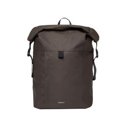 Sandqvist Konrad - Rucksack 14" 56 cm (moss green) in braun | Gr.: onesize