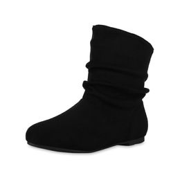 VAN HILL Schlupfstiefeletten Abigail in Schwarz | Gr.: 40