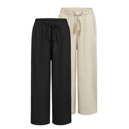 DENIMFY Stoffhose / Chino DFKate 2er Pack comfort/relaxed in Mehrfarbig | Gr.: M