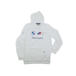 Puma HOODIE BMW MMS Motorsport ESS Fleece in Weiß | Gr.: S