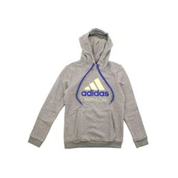 Adidas Hoodie Graphic Biathlon in Grau | Gr.: 38