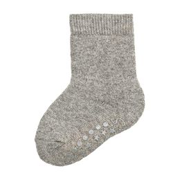 Sterntaler ABS Socken Wolle uni in grau mel. | Gr.: 34