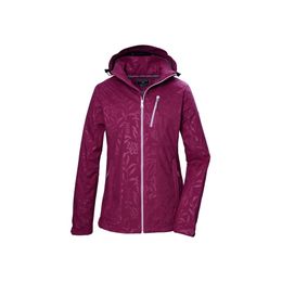 Killtec KOS 122 WMN SFTSHLL JCKT FLORAL in Rot4542 | Gr.: 44