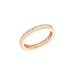 Amor Ring Silber 925, gelbvergoldet in Ros&eacute;gold | Gr.: 52