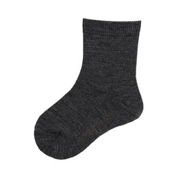 Sterntaler Socken Wolle in dunkelgrau mel. | Gr.: 30