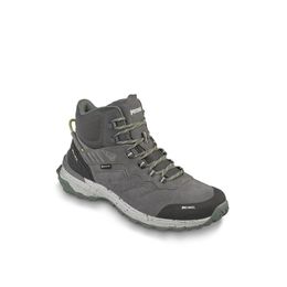 Meindl Freizeitschuhe Dallas Mid GTX in grau/gelb | Gr.: 44