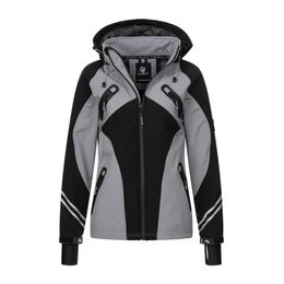 Rock Creek Softshelljacke in Schwarz | Gr.: 4XL