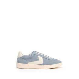 Wittchen Suede sneakers with eco-leather inserts in Blue | Gr.: 40