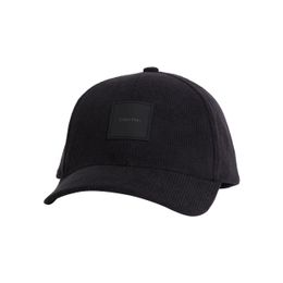 Baseball Cap Calvin Klein Jeans "CORDUROY BB CAP", Herren, schwarz, Canvas, Viskosemischung, unifarben, Caps, Logopatch