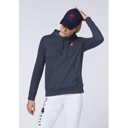 POLO SYLT Kapuzenpullover mit Logo-Stickerei in Blau | Gr.: XS