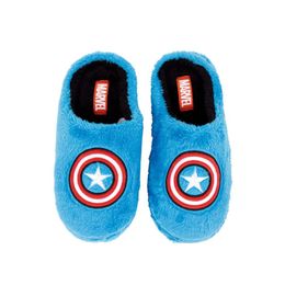 Hausschuhe Avengers Captain America in Blau | Gr.: 36
