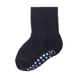 Sterntaler ABS Socken Wolle uni in marineblau | Gr.: 22