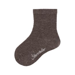 Sterntaler Socken Wolle in braun mel. | Gr.: 34
