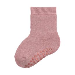 Sterntaler ABS Socken Wolle uni in rose | Gr.: 34