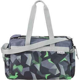 Sporttasche McNeill "Techno", Kinder, Gr. B/H/T: 37cm x 25cm x 20cm, grün (techno), Polyester, Taschen, für Schule, Sport und Freizeit; Made in Europe