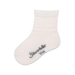 Sterntaler Socken Wolle in ecru | Gr.: 16