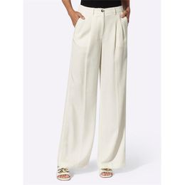 Heine Hose in ecru | Gr.: 40